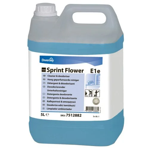 Detergent Multifunctional Suprafete Lavabila Diversey Sprint Flower, 5L ...