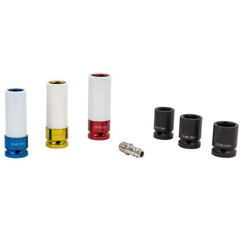 Set Pistol Impact Pneumatic 1/2 JBM Composite Impact Gun - Scule - Pro ...